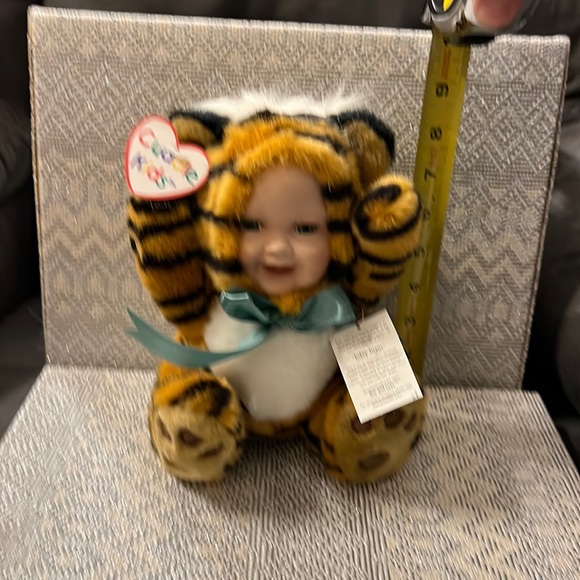 Cuddle Kids Geppeddo | Toys | Geppeddo Cuddle Kids Toby Tiger Porcelain Face Stuffed Animal ...